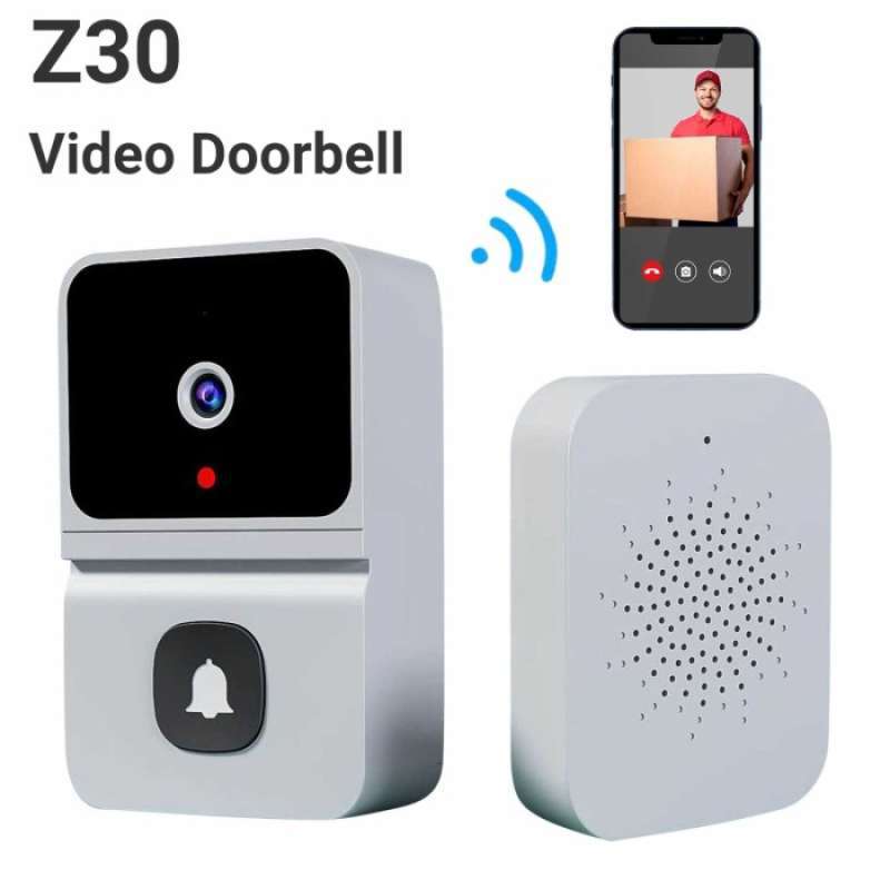 Jual Smart Video Doorbell Wireless Wifi 2.4g / Bel Rumah Kamera Hd 2 ...