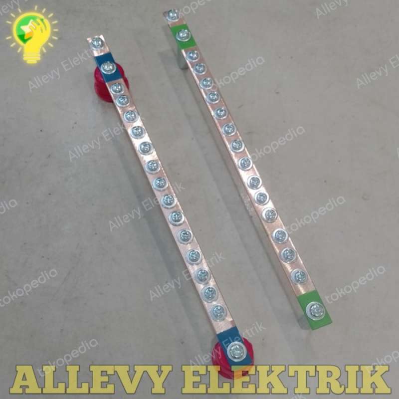 Jual Busbar 3x15 Nol/netral + Ground Panjang 30cm Di Seller Aghanim ...
