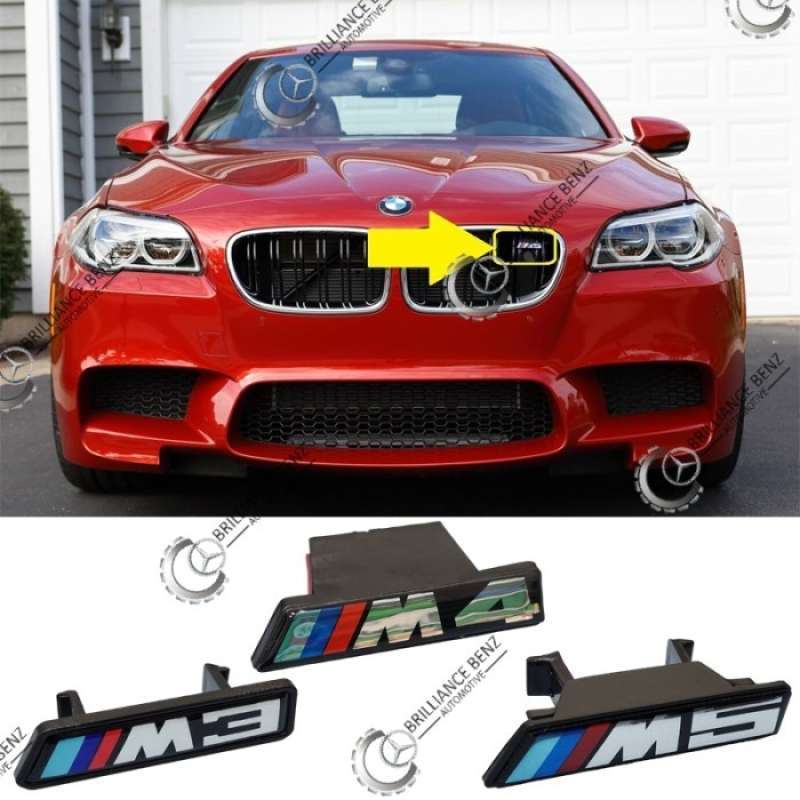 Promo Emblem Grill Logo Mpower M3 M4 M5 Emblem Grill F30 F10 F80 F82 ...
