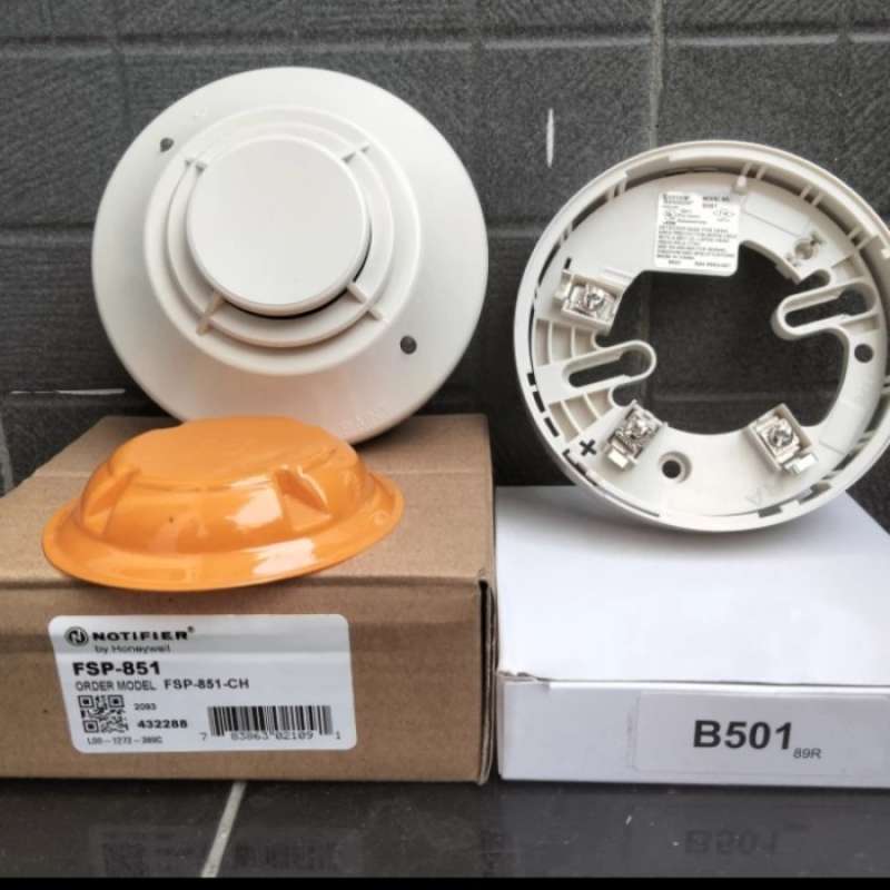 Jual Smoke Detector Notifier Fsp-851 + Base Di Seller Shin Store ...