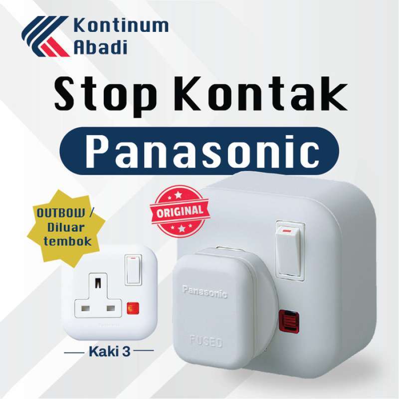 Jual Stop Kontak / Colokan / Saklar Listrik Ac Kaki 3 Outbow ...