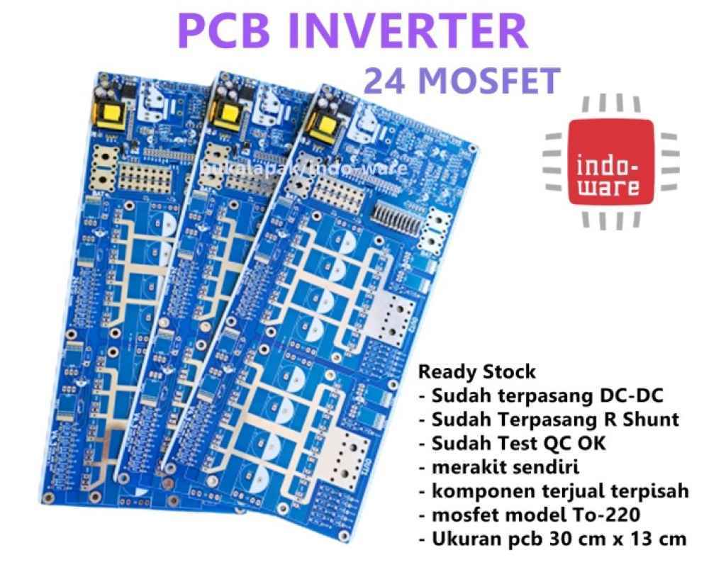 Jual Pcb Inverter 24 Mosfet To 220 Power Low Frequency Psw ...