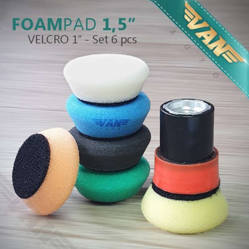 Promo Busa Poles Mini 1,5 Inch For Backing Pad 1 Inch Mini Foam Pad ...