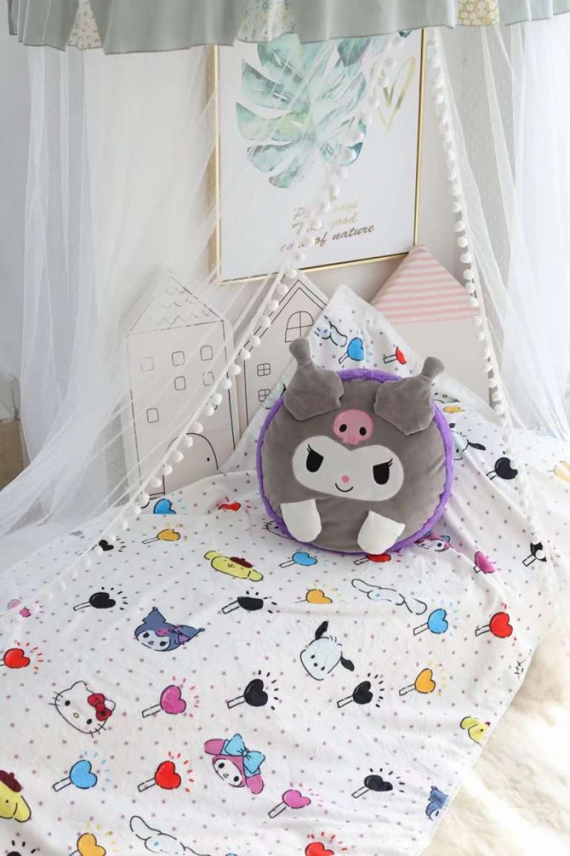 Promo Balmut Kuromi Macaroon Dan Pompompurin Import Boneka Diskon 23% ...