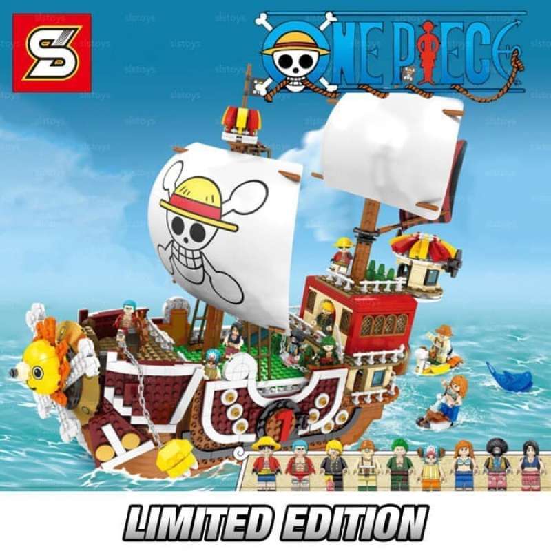 Promo Lego Kapal Bajak Laut Ttb Brick Sy 6299 One Piece Thousand Sunny ...