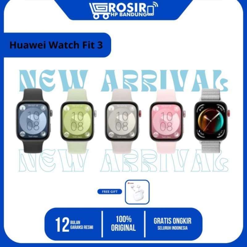 Jual Huawei Watch Fit 3 Smartwatch Ios & Android - Garansi Resmi ...