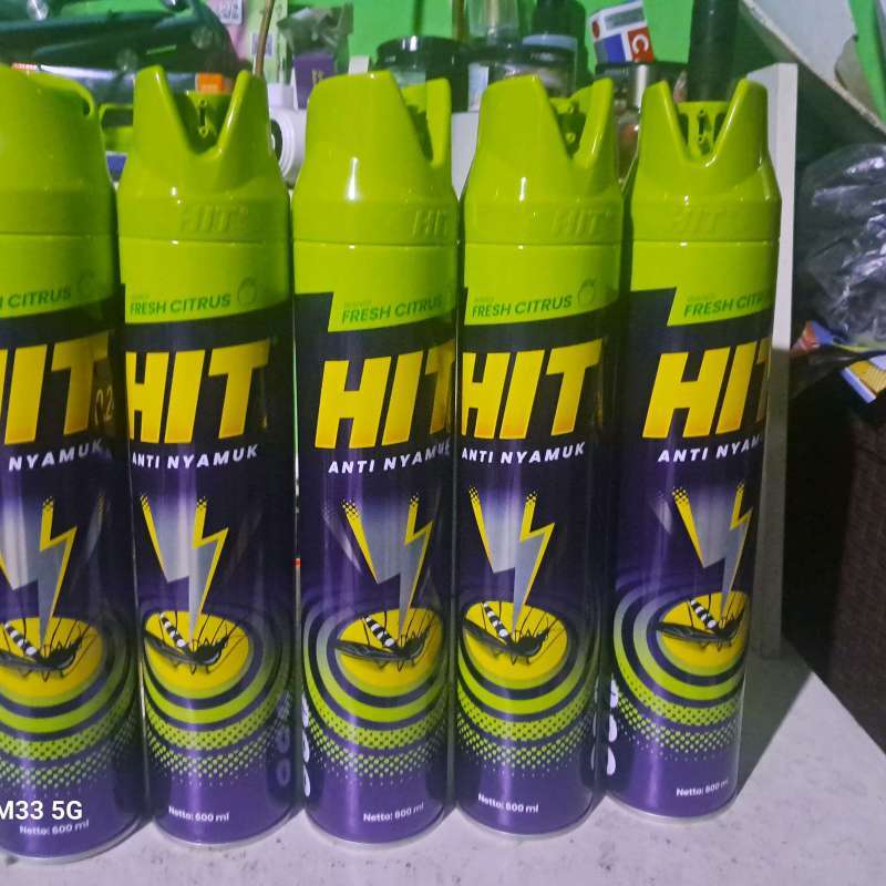 Jual Hit Expert Aerosol Obat Anti Nyamuk Fresh Citrus 600 Ml Di Seller ...
