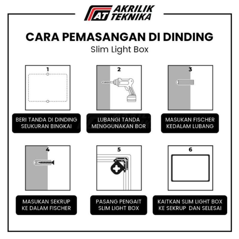 Promo Frame Bingkai Display Poster Led Lampu Akrilik Slim Light Box - Ukuran Diskon 23% Di ...