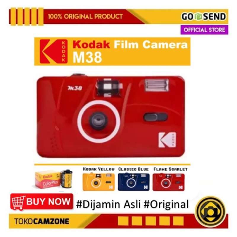 Promo Kodak M38 35mm Roll Film Camera - Reloadable Versi Baru Kodak M35 Diskon 23% Di Seller ...