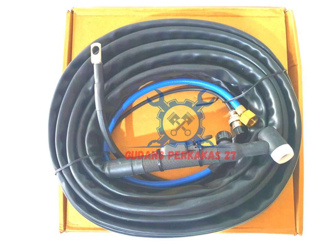 Promo Stang Las Argon Tig Torch Wp 17 Vf Panjang Kabel 7.6meter Switch ...