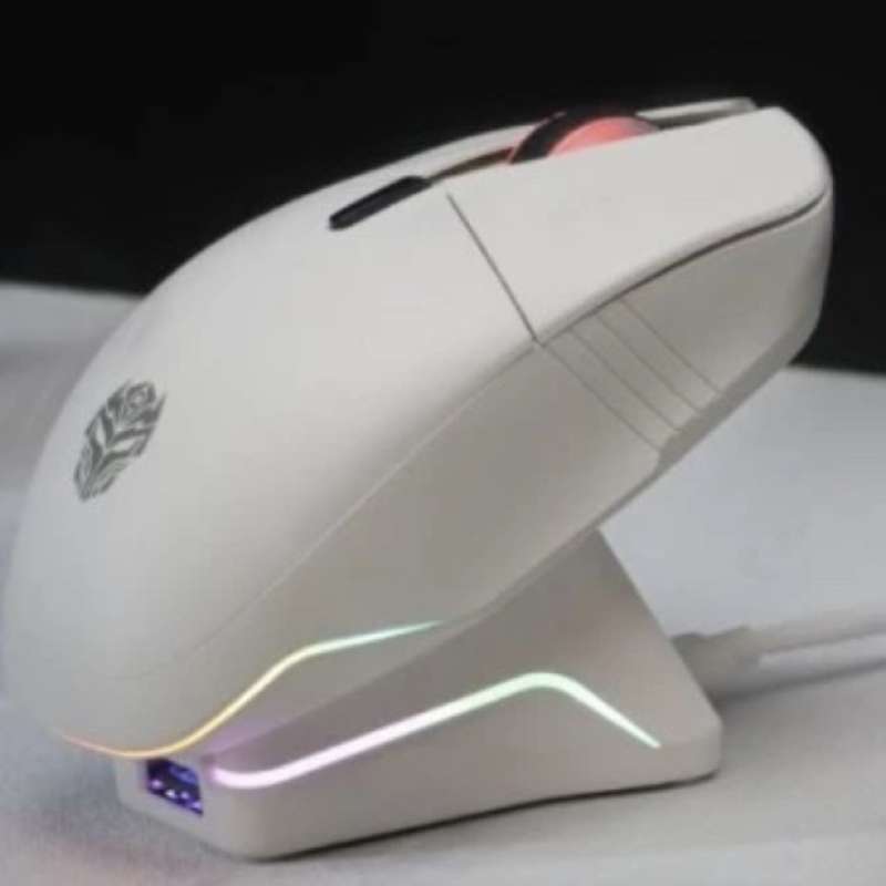 Promo Rx130 Shaga Wireless Gaming Mouse 3 Connection Rgb Rechargeable ...