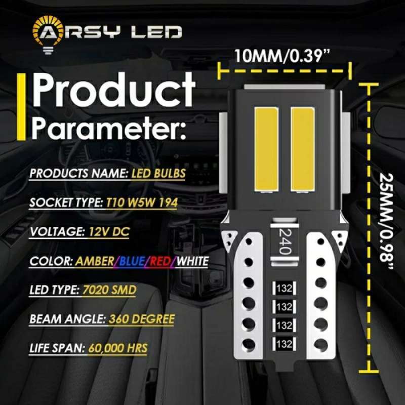 Promo Paket Lampu Led Mobil Freed Rem Mundur Plat Utama Foglamp Sein ...
