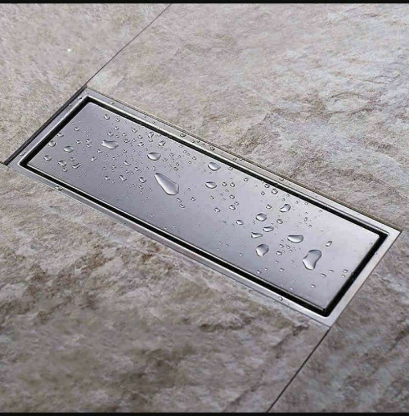 Promo Floor Drain Smart Tile Insert Model Panjang Diskon 23% Di Seller ...