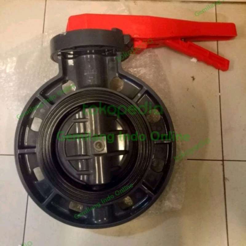 Promo Butterfly Valve Pvc 6 Inch Dn 150 Pn 10 Flange Diskon 23% Di ...
