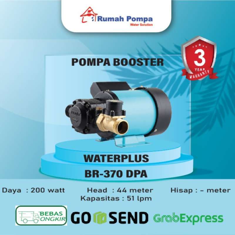 Promo Pompa Air Water Plus Br-370dpa Diskon 23% Di Seller Specta Store - Cengkareng Barat, Kota ...