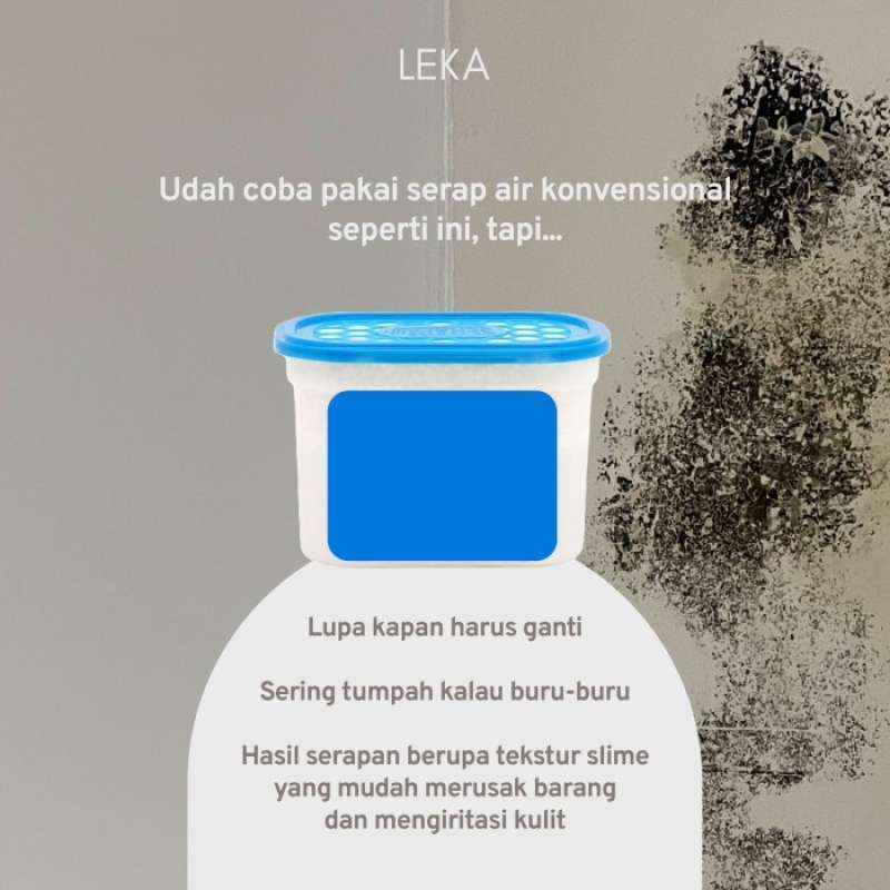 Promo [7+3 Free] Leka Ad2150 One Shot Aqua Dryer 150gr - Serap Air ...