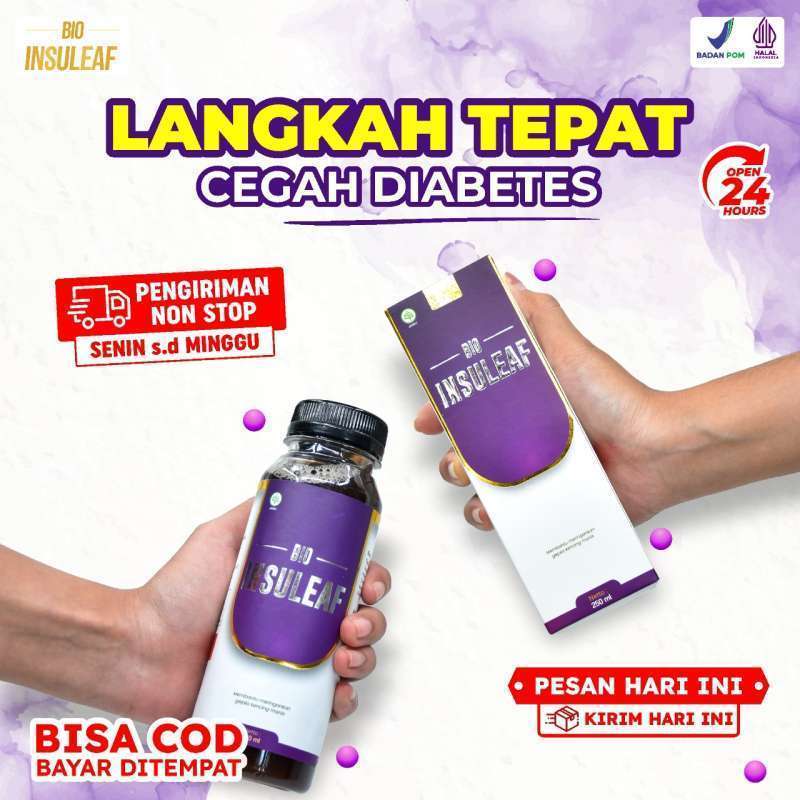 Jual Bio Insuleaf Insulin Alami Solusi Tepat Atasi Diabates Dan Kencing ...