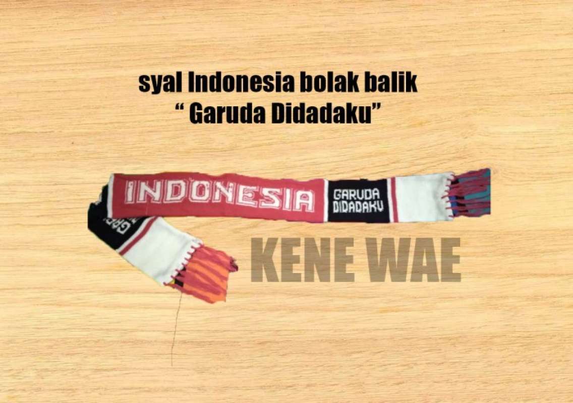 Jual Syal Indonesia Sedang Gambar Bolak-balik Garuda Didadaku Di Seller ...