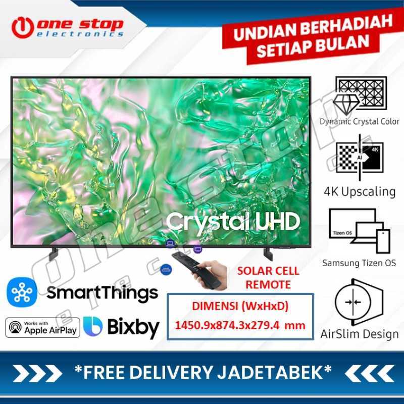 Jual [garansi Resmi] Samsung 65du8000 / Du8000 Crystal Uhd 4k Tizen Os Smart Tv 65 Inch ...
