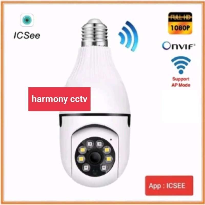 Promo Cctv Ip Camera Panoramic Ptz Icsee 8mp Night Vision Full Hd ...