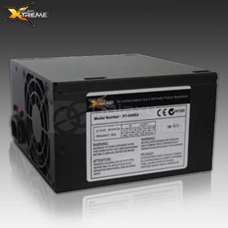 Promo Power Supply / Psu/gaming Atx Xtreme 500w / 500watt- Diskon 23% ...