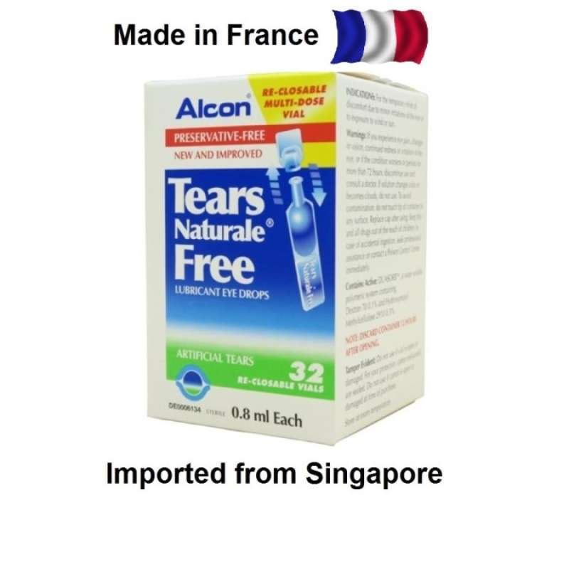 Jual Alcon Tears Naturale Free / Artificial Tears / Air Mata Buatan 32 Vial Di Seller Pro-id ...