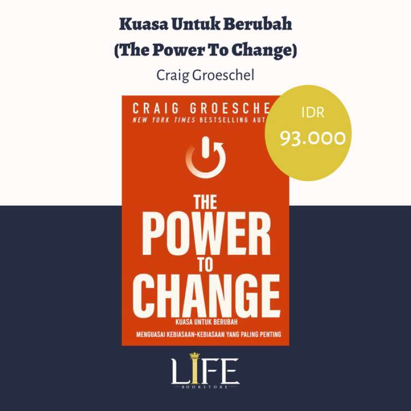 Promo Ori Kuasa Untuk Berubah (the Power Of Change) Diskon 26% Di Seller Harui Store - Karet ...