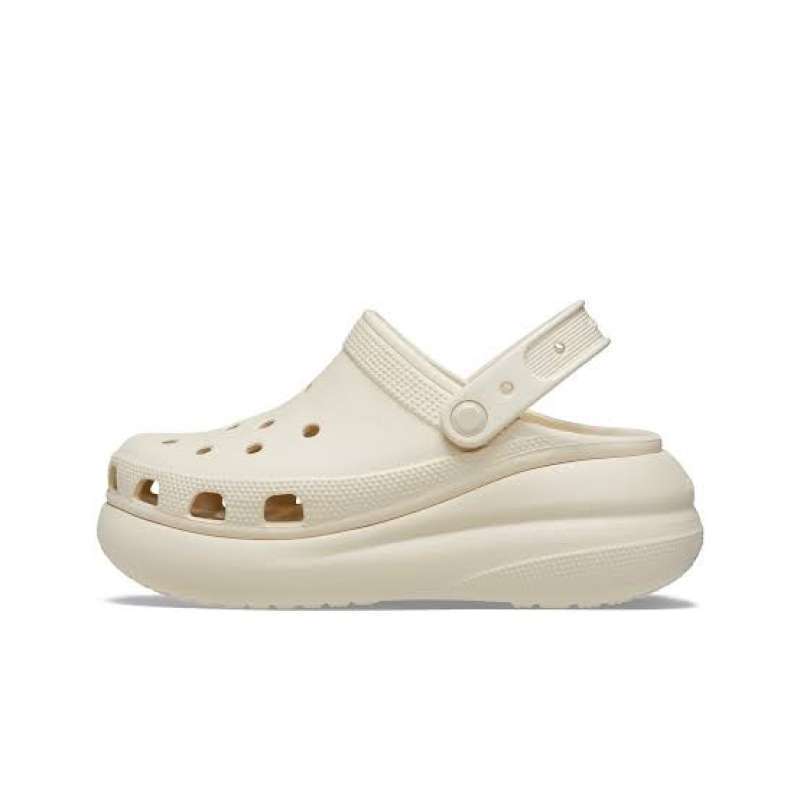 Jual Crocs Classic Crush Clog - White 100% Original - Putih W8 Di ...