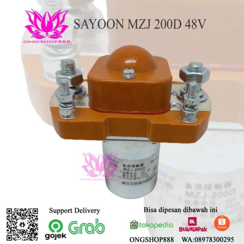 Promo Sayoon Contactor Sjz Mzj 200d 200a 48v For Forklift Electric ...