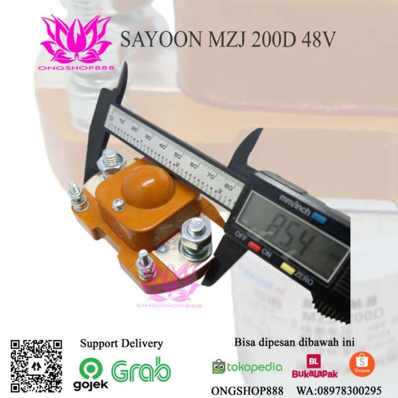 Promo Sayoon Contactor Sjz Mzj 200d 200a 48v For Forklift Electric ...