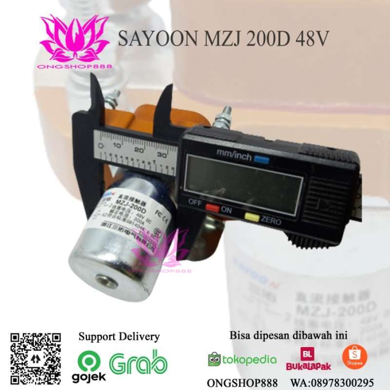Promo Sayoon Contactor Sjz Mzj 200d 200a 48v For Forklift Electric ...