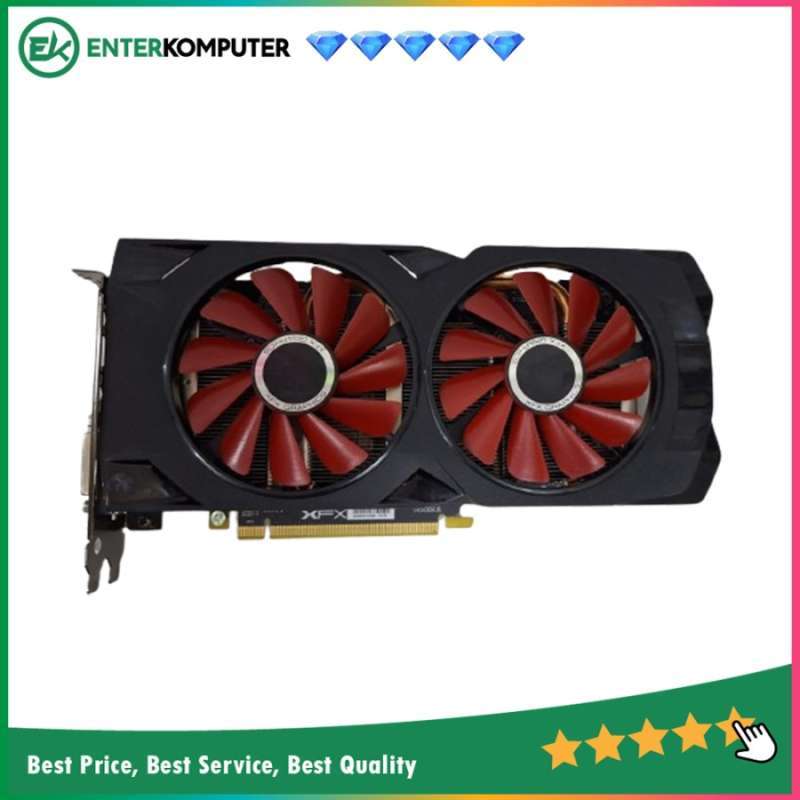 Jual Vga Xfx Radeon Rx 570 8gb Ddr5 Rs Black Edition - Dual Fan - Rx ...