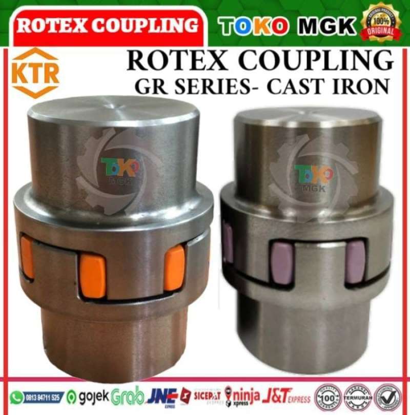 Promo Gr24 Max Bore 32mm Ktr Rotex Coupling Complete Set C/i Made In ...