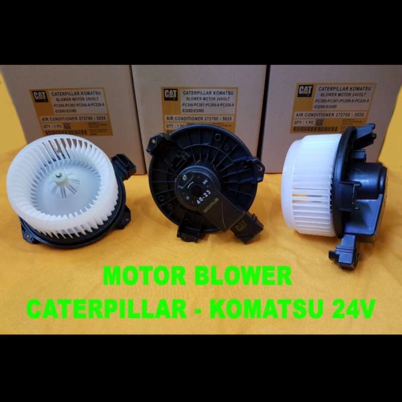 Promo Motor Blower Cat , Komatsu , Hitachi, 24v (putaran Kiri ) Diskon ...