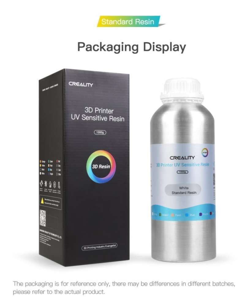 Jual Creality 1 Kg Standard Resin Plus For Msla Lcd 3d Printer - Trans Red Di Seller 3d Zaiku ...