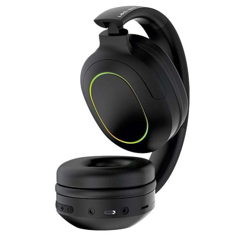 Jual Log On Headphone Wireless Bt5.3 Wired 2in1 Hearon8 Lo-hp8 - Merah ...