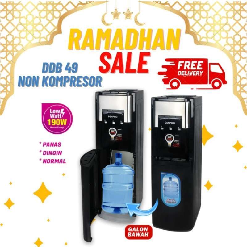 Promo Dispenser Galon Bawah Denpoo Ddb49 Diskon 23% Di Seller Tunggal ...