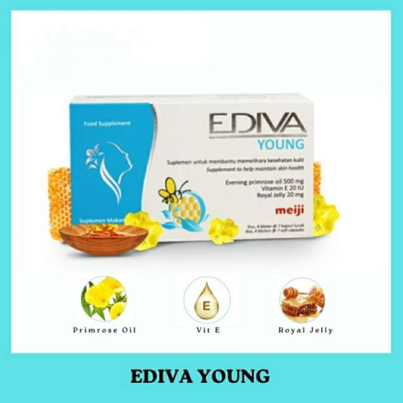 Jual Ediva Young 28 Kapsul - Memelihara Kesehatan Kulit Di Seller More ...