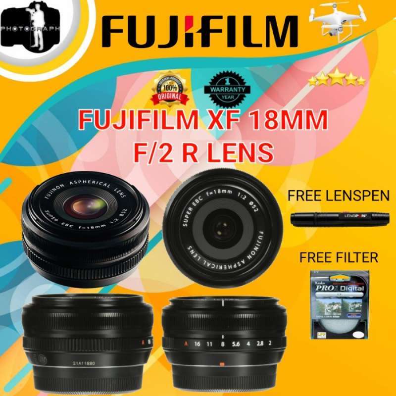 Promo Fujinon Xf 18mm F2 R/ Fujifilm Xf 18mm F/2r - Fujifilm 18mm F2 ...