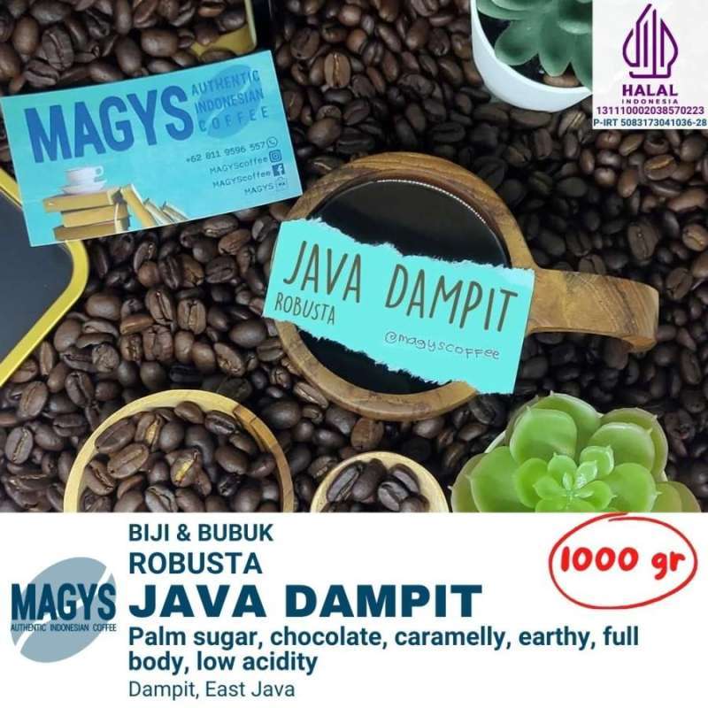 Jual Kopi Robusta Java Dampit Coffee Malang Jawa Timur Biji Bubuk ...
