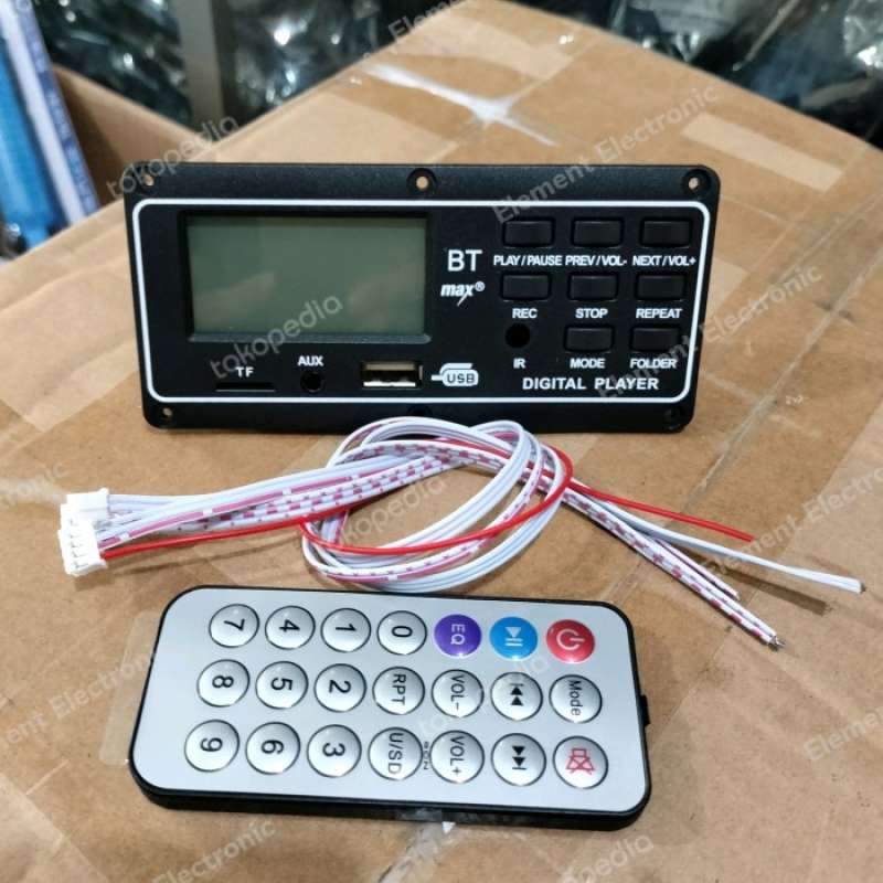 Jual Kit Mp3 Player Bluetooth Max Lcd Display 12v Di Seller Winter ...