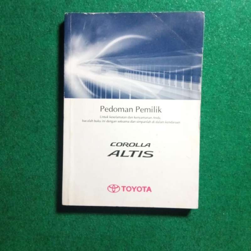 Jual Buku Manual Pedoman Pemilik Toyota Corolla Altis Di Seller Winter ...