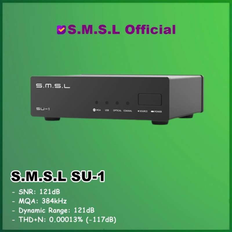 Jual Smsl S.m.s.l Su1 Su 1 Hi-res Mqa Ak4493s Audio Decoder Dac Di ...