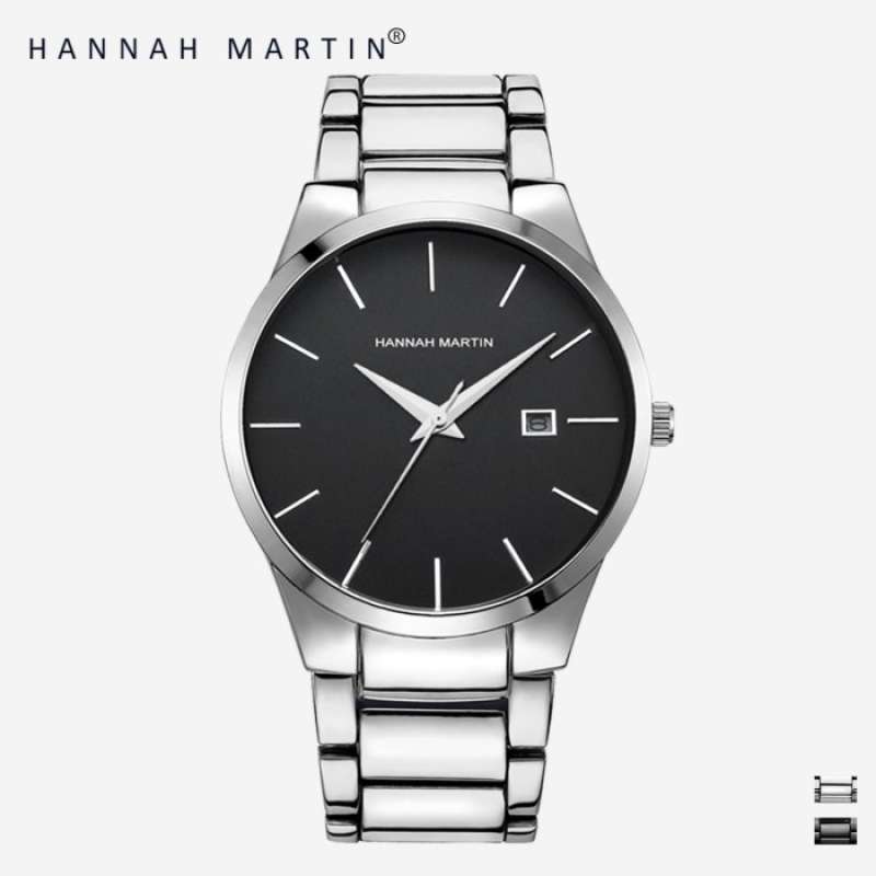 Jual Jam Tangan Pria Hannah Martin 17551 40mm Original Quartz ...