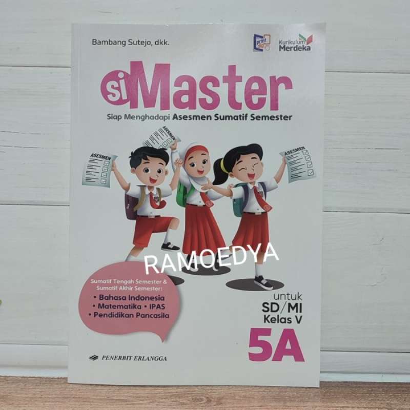 Promo Ori Buku Simaster Jilid 5a Sd/mi Kelas V Kurikulum Merdeka ...