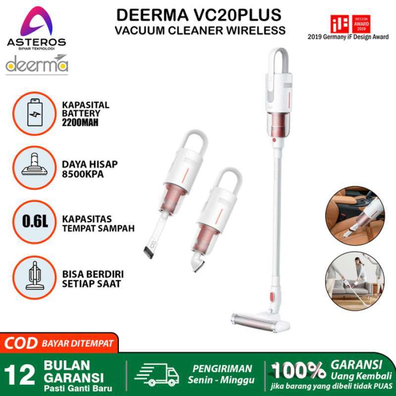 Promo Deerma Vacuum Cleaner Penyedot Debu Dx1000, Vc80 Handheld ...