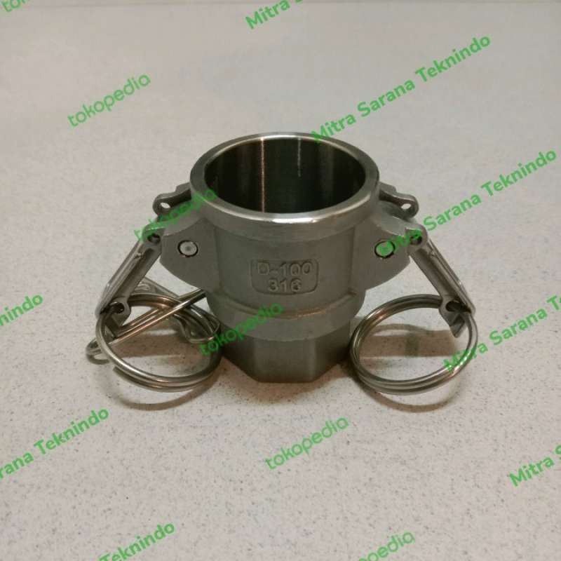Promo 1 Inch Camlock Stainless Stell Ss 316 Type D 100 Diskon 23% Di ...