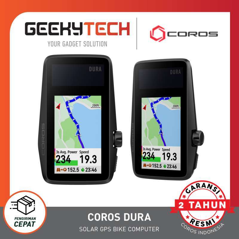 Jual Coros Dura Solar Gps Bike Computer Original Garansi Resmi Di ...