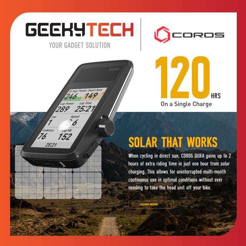 Jual Coros Dura Solar Gps Bike Computer Original Garansi Resmi Di ...