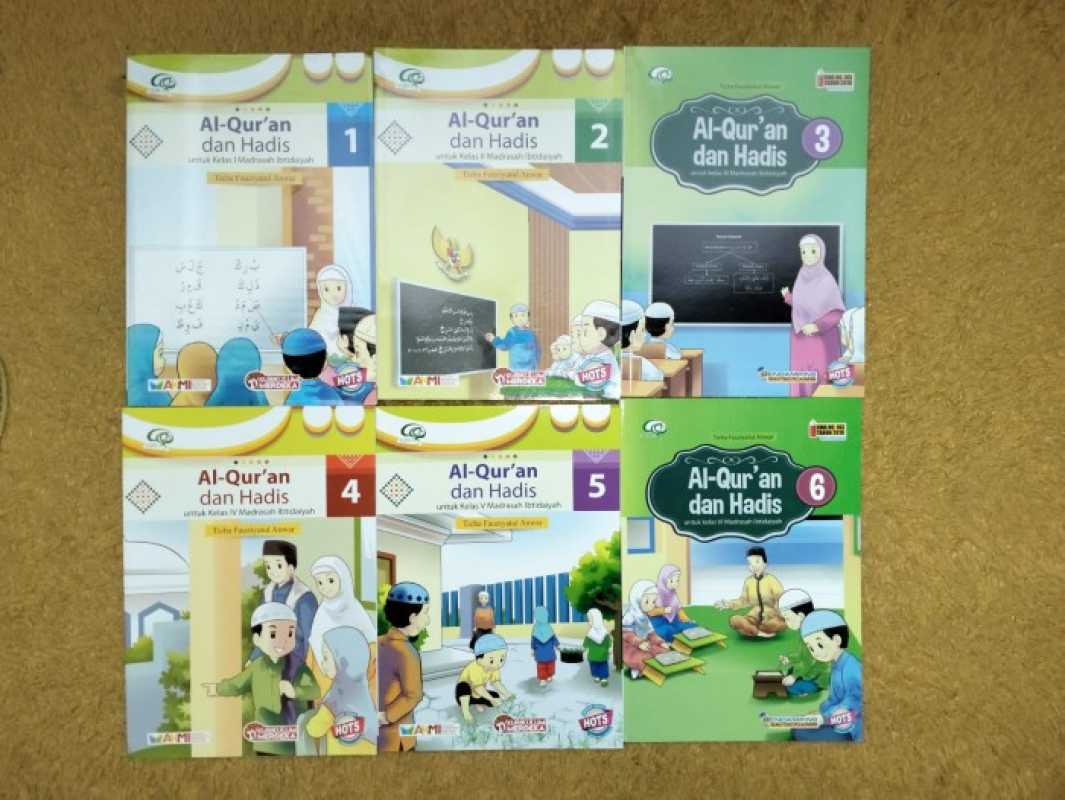 Jual Buku Alquran Hadis Mi Kelas 1 2 3 4 5 6 Aqila Tiga Serangkai Kurikulum Merdeka - Mi Kelas 4 ...
